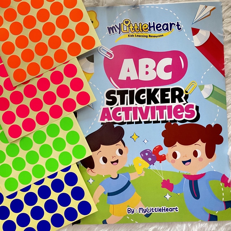 Do a Dot Activity Montessori Early Learning Sticker Activities- ABC ...