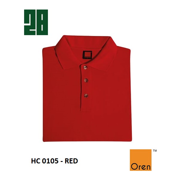 Oren Sport HC01 Honeycomb Polo Sport Shirt - Red | Shopee Malaysia