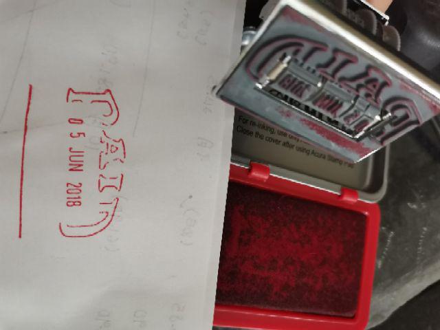 Paid chop / Receive chop 4mm | Shopee Malaysia