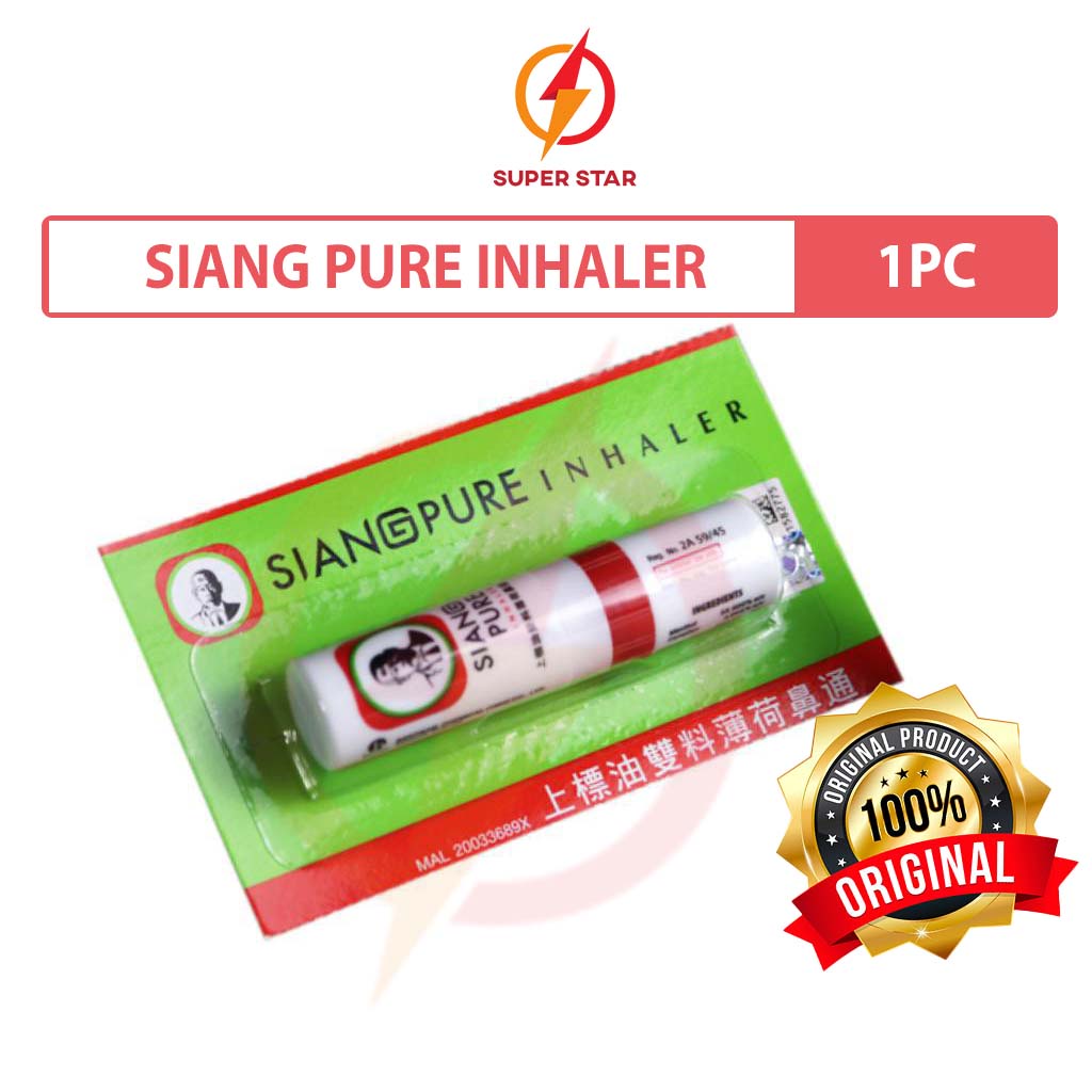 Siang Pure Thai Inhaler 2 in 1 2ml | Shopee Malaysia