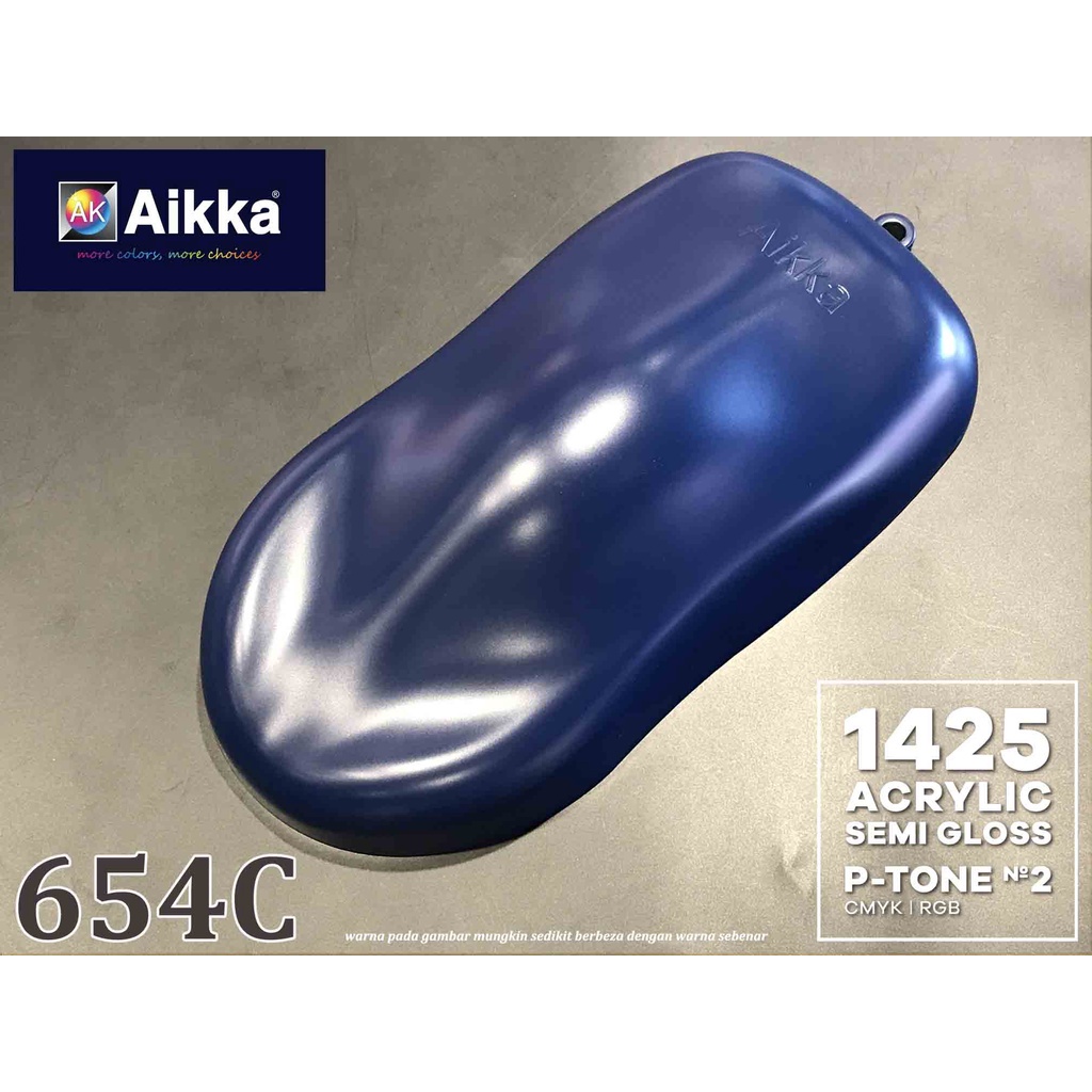 AIKKA Paint PANTONE Colour 654C / 1425 ACRYLIC SEMI GLOSS PAINT ...