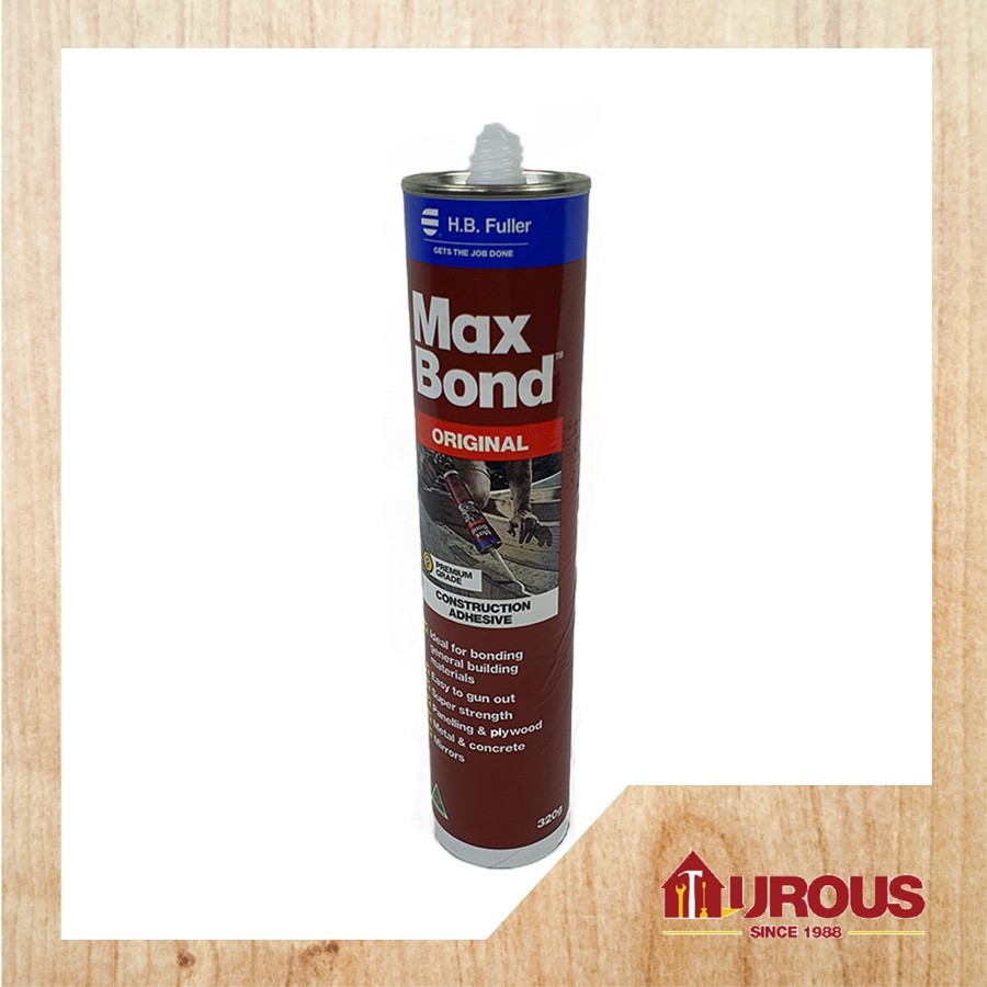 FULLER MAX BOND CONSTRUCTION ADHESIVE SILICONE 320G | Shopee Malaysia