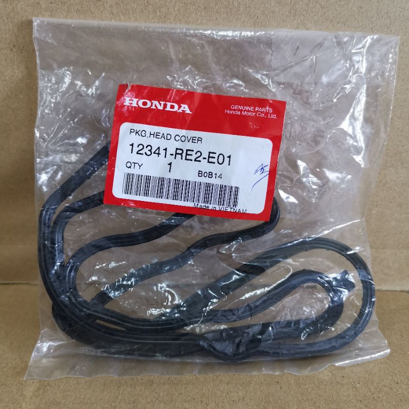 ORIGINAL Honda City Valve Cover Gasket TM0 Jazz TG0 L15 12341-RE2-E01 ...