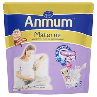 Susu Anmum Materna Chocolate/plain Formulated Milk for Pregnant Women 9 ...