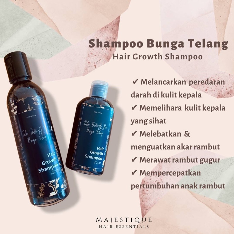 Shampoo Bunga Telang set Serum | Shopee Malaysia