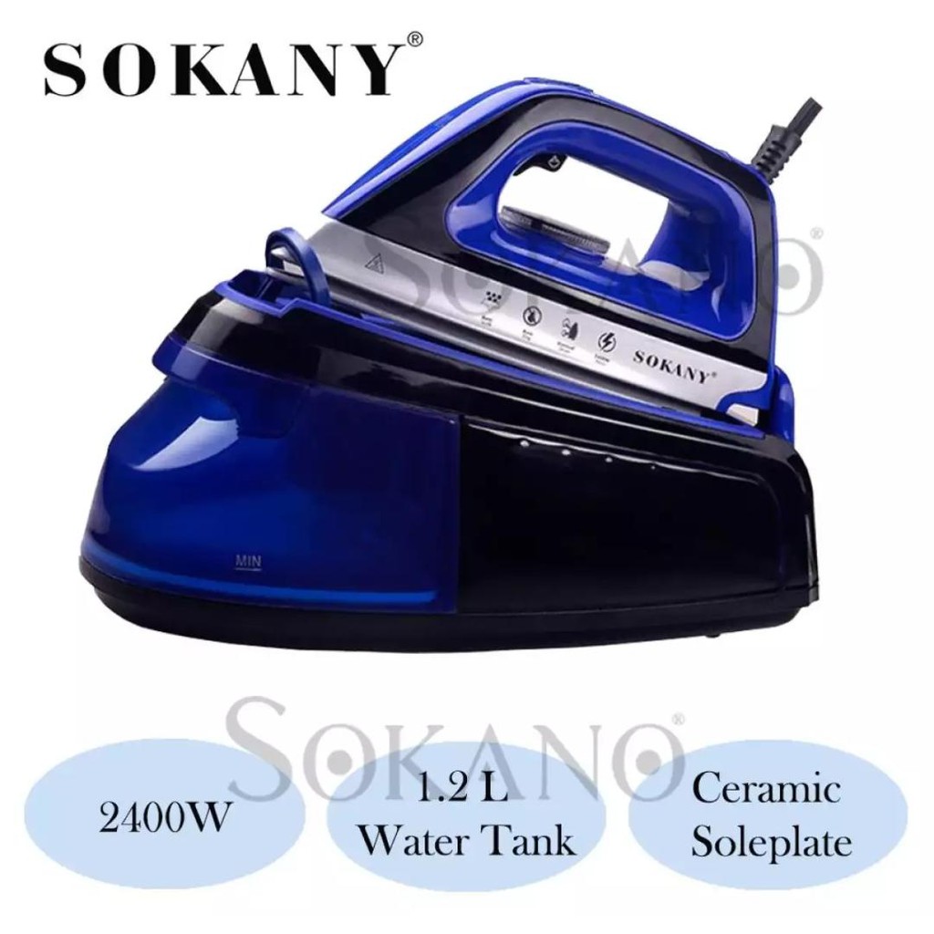 NEW PROMOTION 2400 Watt Steam Iron Sterika Stim with 1.2L Water Tank ...