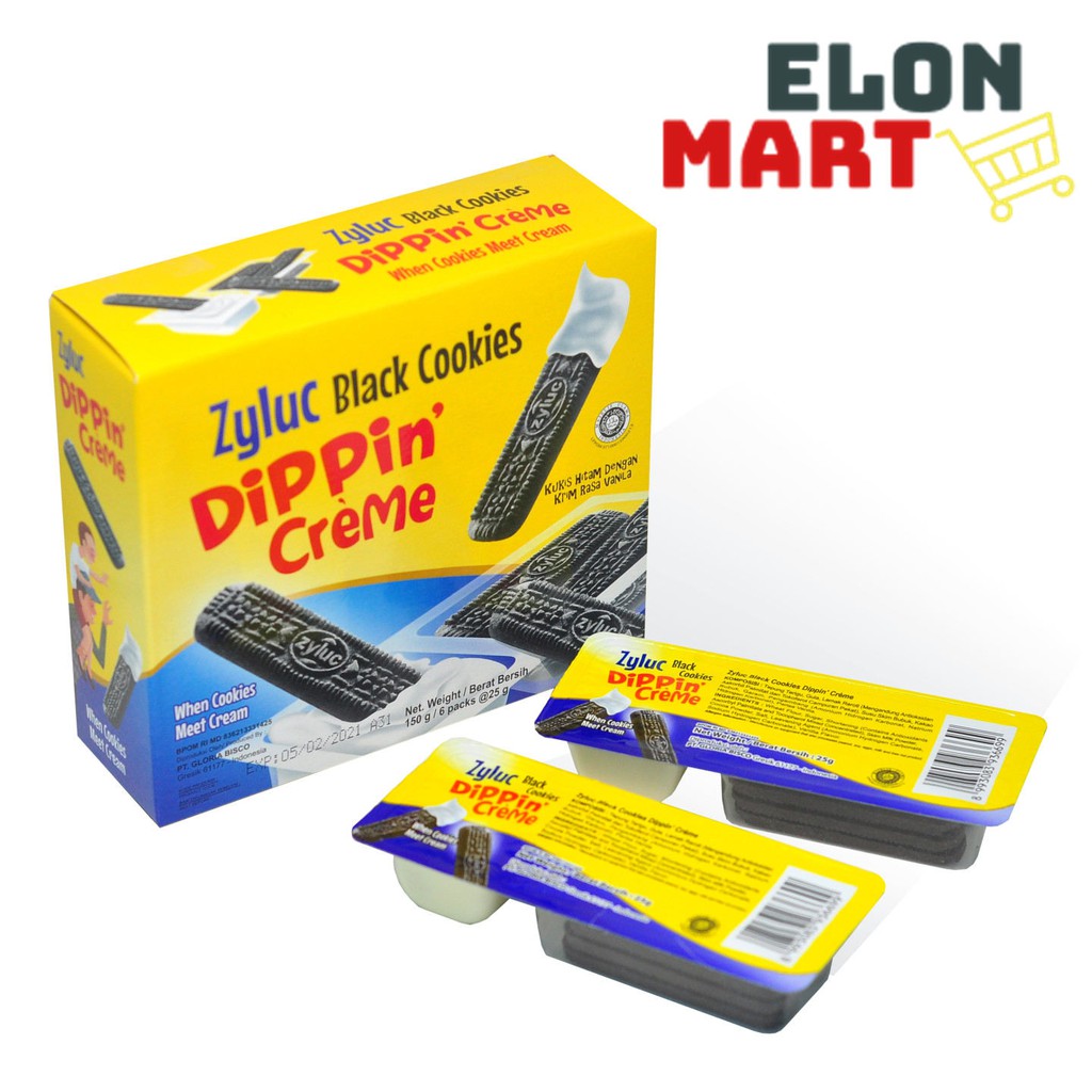 Zyluc Black Cookie Dippin Creme (6packs x 25g) | Shopee Malaysia