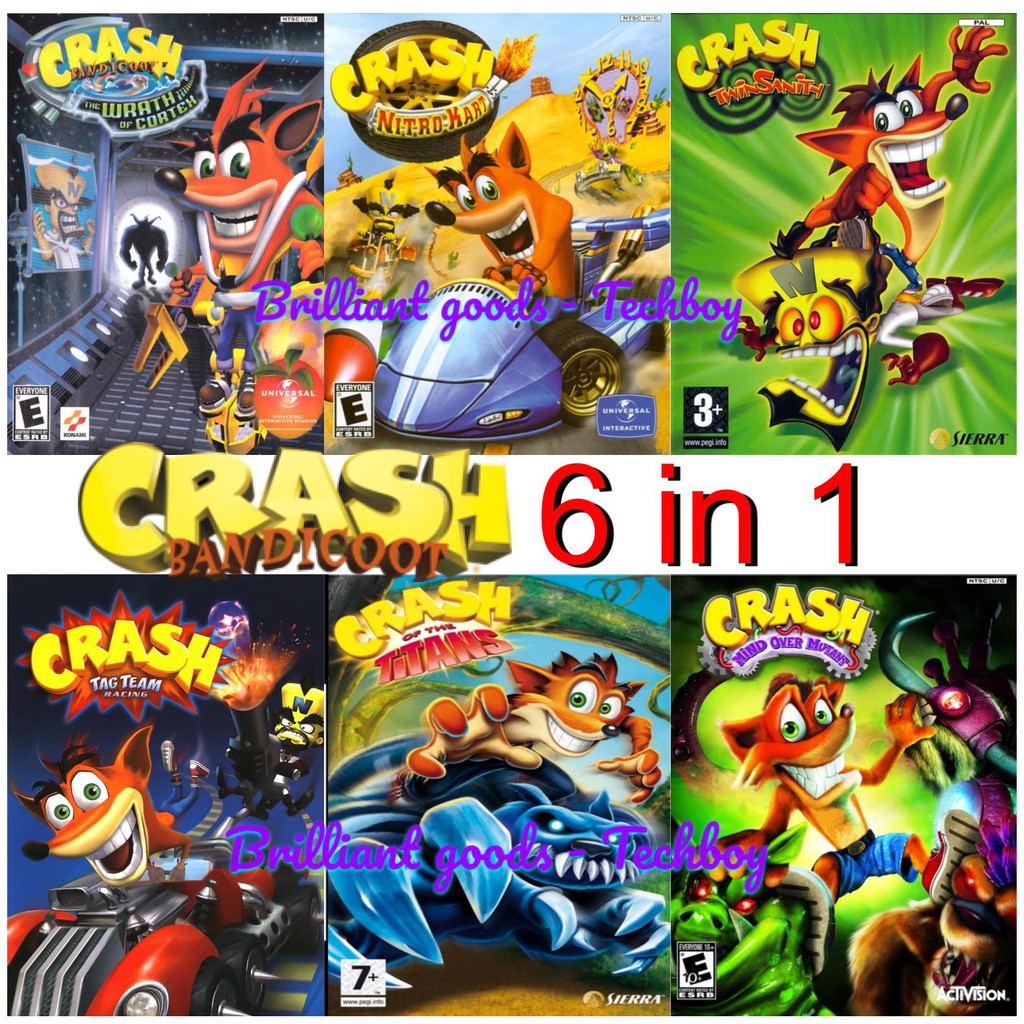 (PC) Crash Bandicoot Series 6 in 1 [Digital Download] | Shopee Malaysia