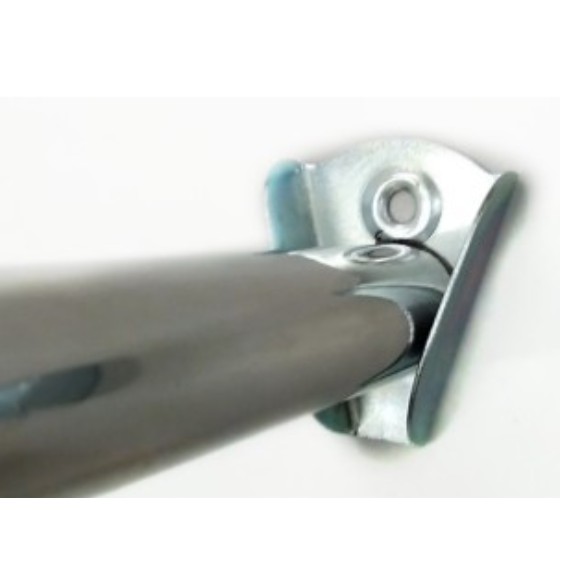 25 MM V #BRACKET - CHROME PIPE TUBE HOLDER ROD HOLDER BRACKET PAIP ...