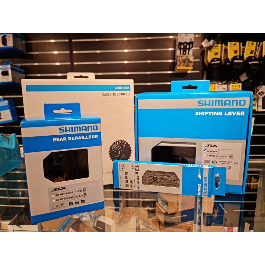 SHIMANO SLX M7100 12 SPEED GROUPSET | Shopee Malaysia