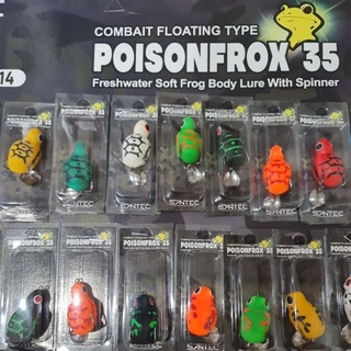 SANTEC SOFT FROG POISONF ROX/MASH ROX(made in Thailand) | Shopee Malaysia