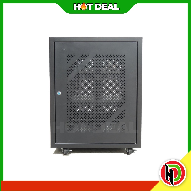 Hotdeal RackIT 15U Floor Stand Server rack w/ Back Cover & Rollers ...
