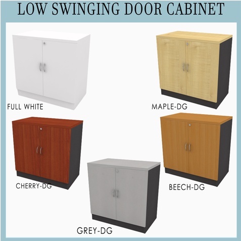 Low Swinging Door Cabinet | Rak Buku | Rak Pejabat | Rak Simpanan ...