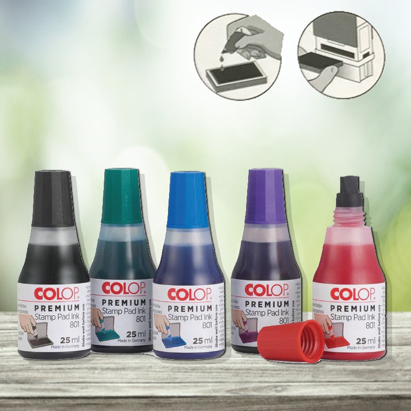 Colop Premium Stamp Pad Ink | Shopee Malaysia