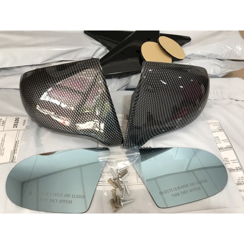 SPOON Side Mirror Blue HONDA CIVIC EK EJ SO4 LOOK 4 DOOR MOD DIY WIRA ...
