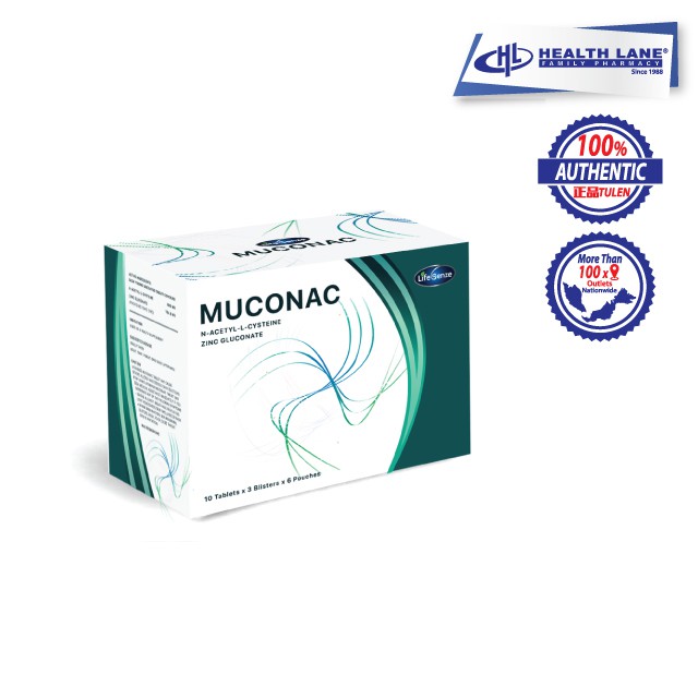 HLP LIFESENZE MUCONAC 600MG TABLET (180'S) | Shopee Malaysia