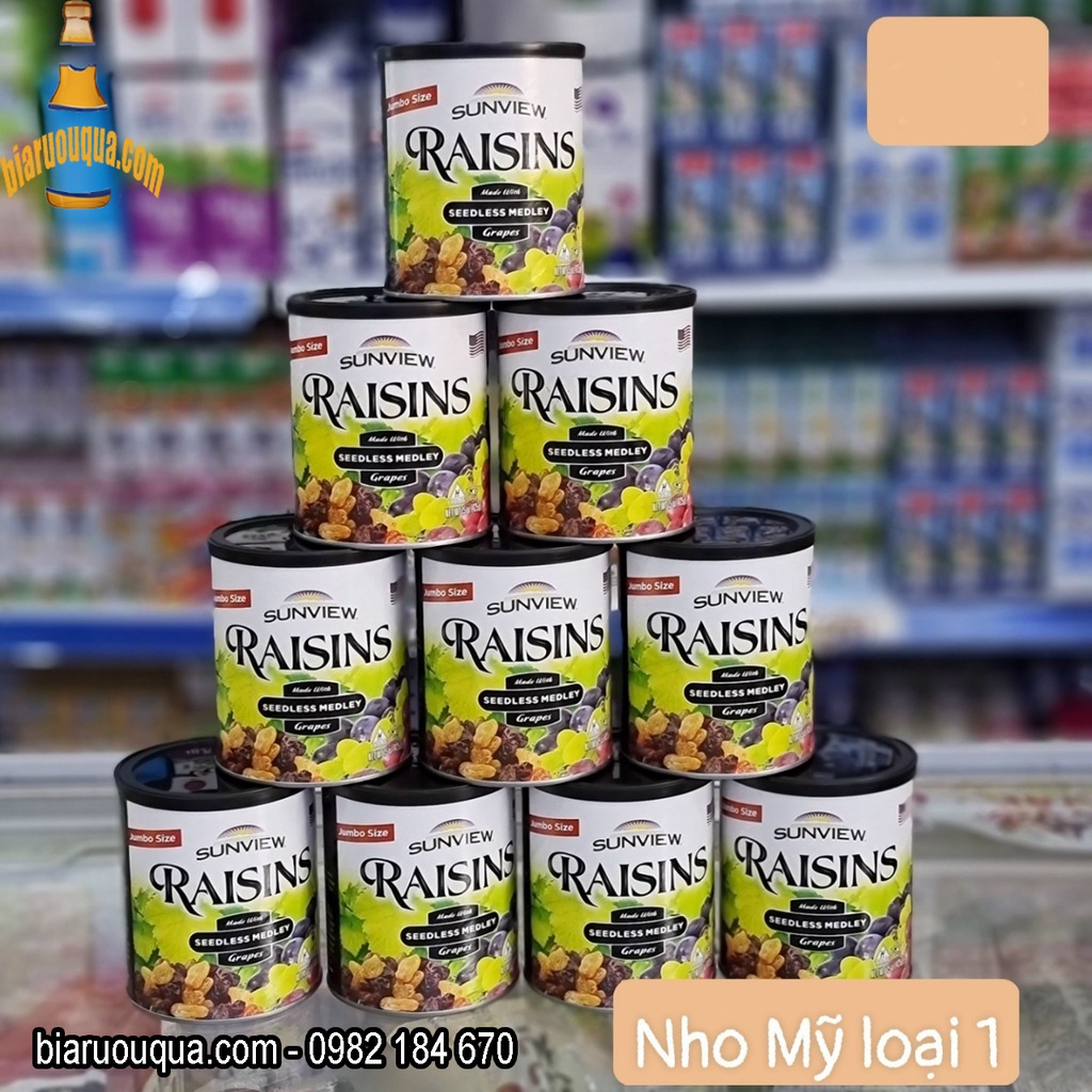 Sunview Raisins Usa Seedless Raisins 425g | Shopee Malaysia