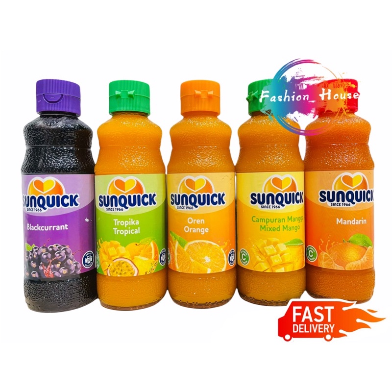 Sunquick Blackcurrant STD /Tropika STD / Mandarin STD / Orange STD ...