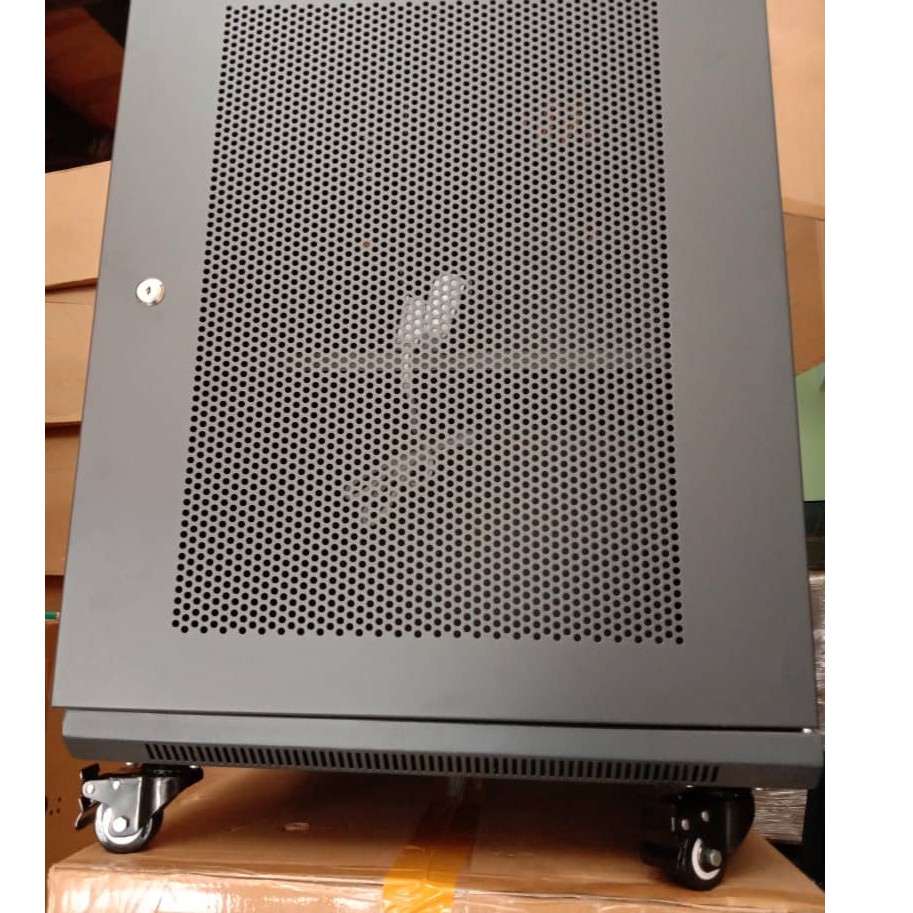 15U 540mm(W) x 600mm(D) Standing Rack with Castor Wheel (Weight 29kg ...