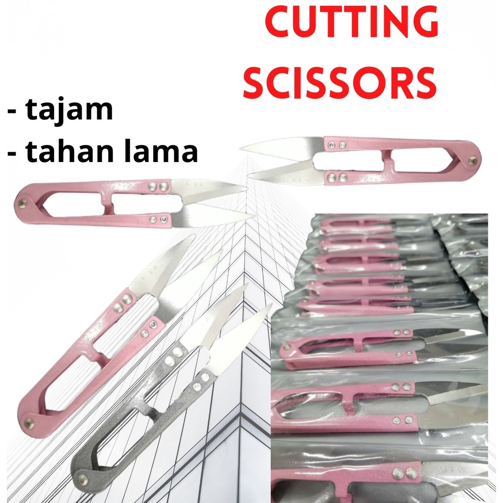 Thread Cutting Scissors U Shape Scissor Craft Embroidery Sewing Any ...