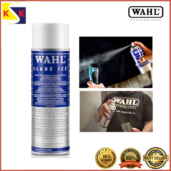 Original Wahl Blade Ice Coolant Spray 400g | Shopee Malaysia