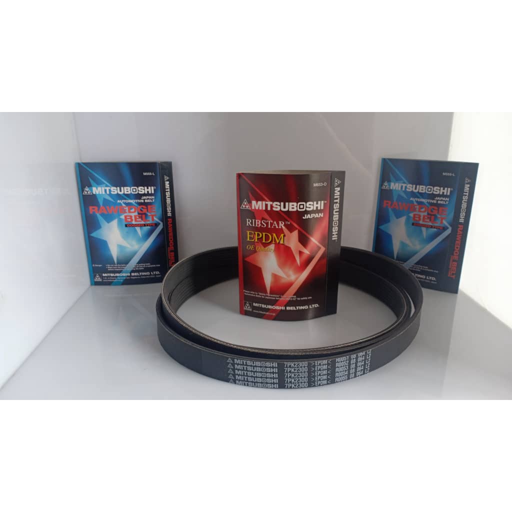 MITSUBOSHI Fan Belt 7PK2300 for Toyota Innova 2.0L (Year 2005) | Shopee ...