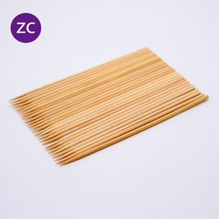 15cm Lidi Satay Bamboo Skewers BBQ Fruits Meat Kebab Round Sticks ...