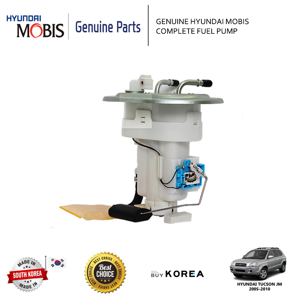 Hyundai Tucson JM 2005 Genuine Hyundai Mobis Complete Fuel Pump (31110 ...
