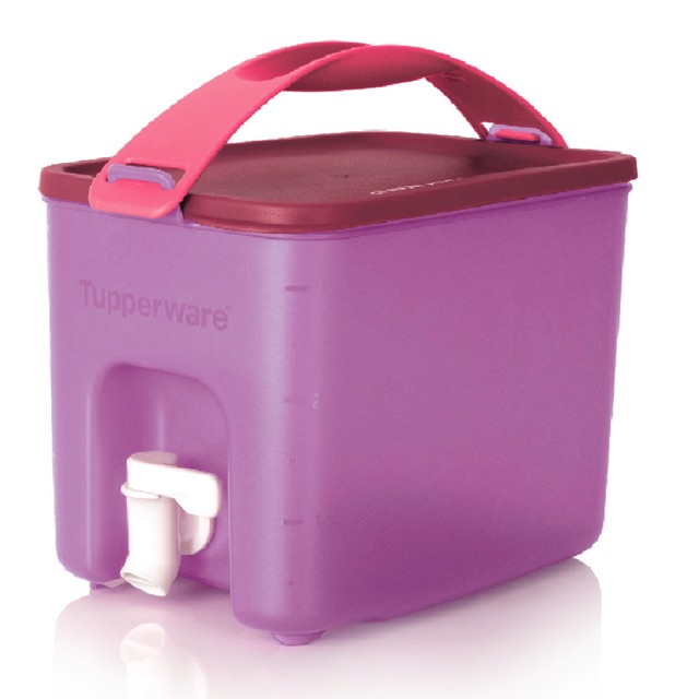 Tupperware Click To Go Beverage Dispenser (1pc) 3L | Shopee Malaysia