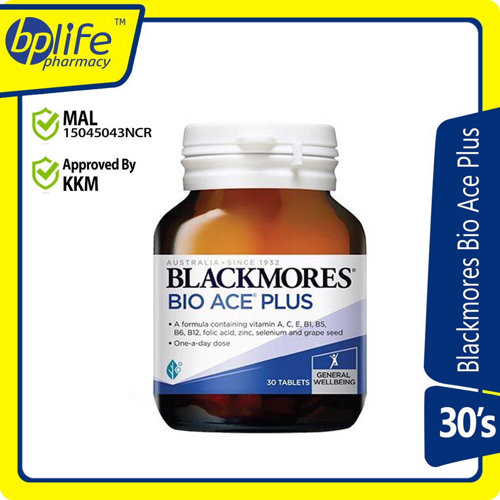 Blackmores Bio ACE Plus Tablet 30s | Shopee Malaysia