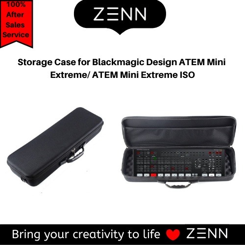 ZENN Storage Case for Blackmagic Design ATEM Mini Extreme/ ATEM Mini ...