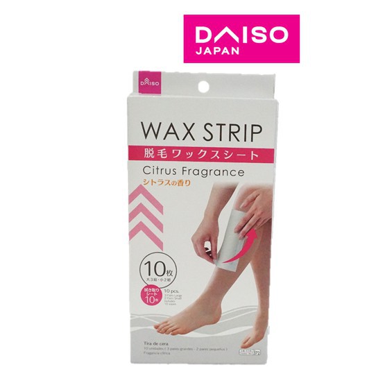 Daiso Daiso Wax Strips 10 pcs | BeeCost
