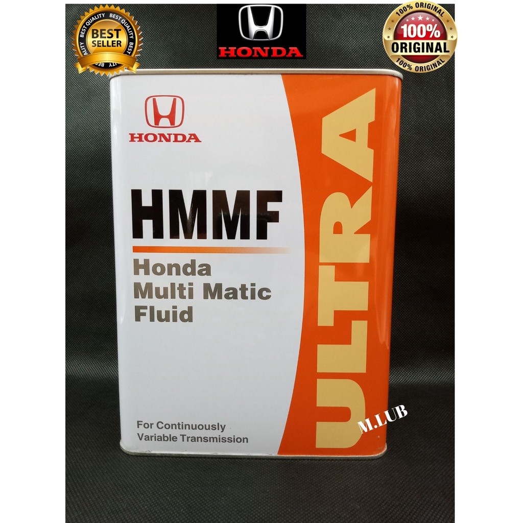100% ORIGINAL HONDA HMMF MULTI MATIC FLUID (4L) | Shopee Malaysia