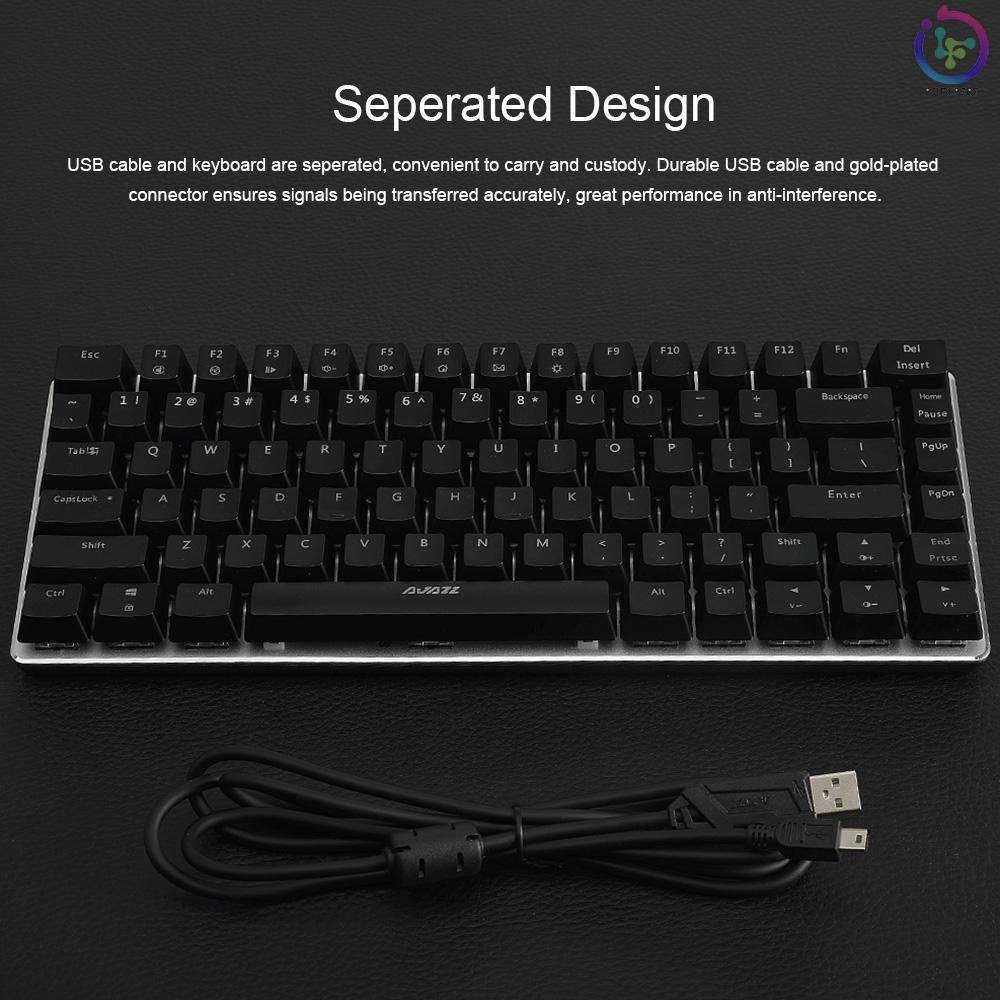 Pcer♦ajazz ak33 linear action mechanical keyboard gaming e-sport ...