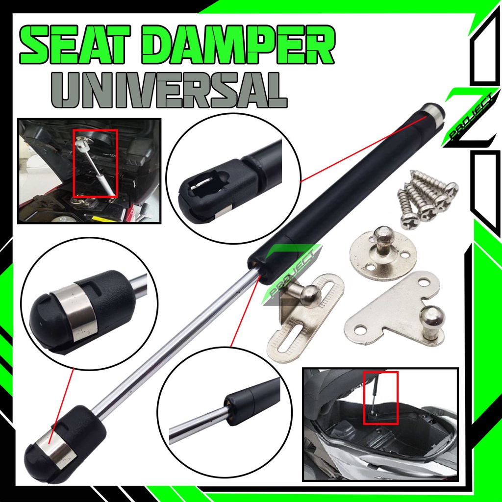 Hydraulic Seat Damper Motorcycle Universal Y15 / Rs150 / Lc135 / Srl115 ...