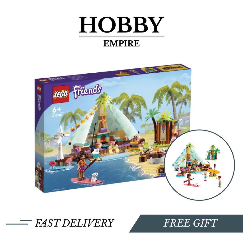 LEGO Friends 41700 Beach Glamping *Original LEGO Set Extra Bubble Wrap ...