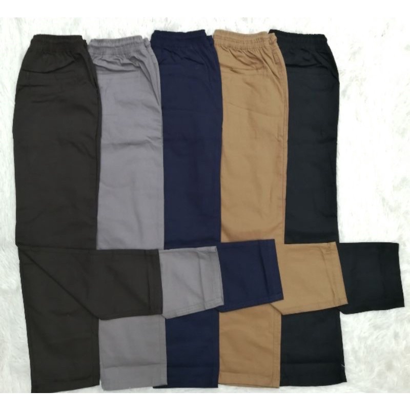 Jogger Pants Slack 3 Pocket Unisex Regular Fit(Ready Stock ) | Shopee ...