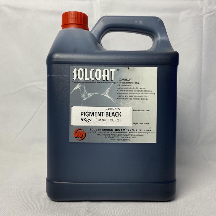 Black Color Pigment Screen Printing Paste 1KG/5KG | Shopee Malaysia