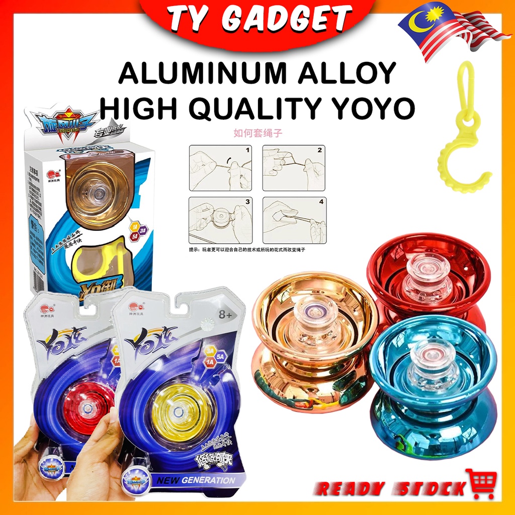 Aluminum Alloy Magic Yoyo Responsive High-Speed Yoyo With Spinning ...