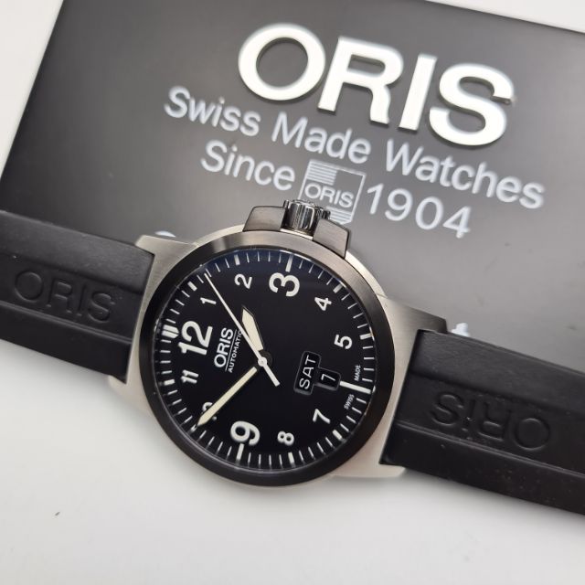 Oris BC3 Advanced Black Bezel Silicone Strap | Shopee Malaysia