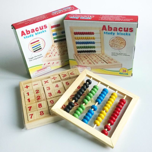 Abacus study blocks for kids | Shopee Malaysia