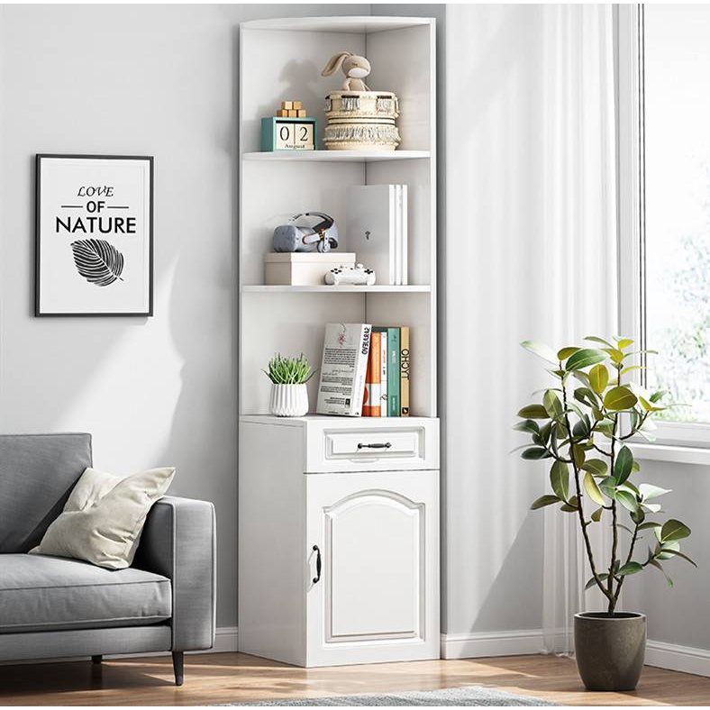 Corner shelf Corner cabinet Corner cabinet in living room and bedroom ...