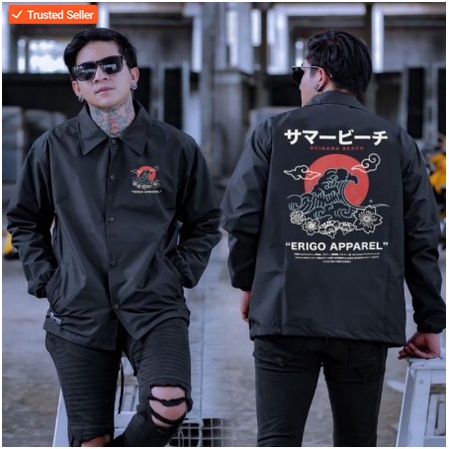 Bigsale!! Jackets For Men Coach erigo jacket Apparel Dragon Japanese ...