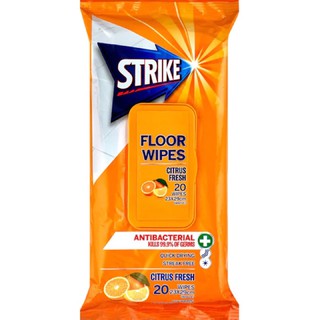 Strike Floor Wipes, 20pcs (Aus) | Shopee Malaysia