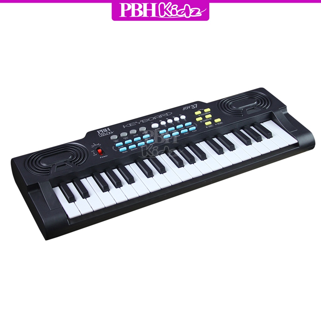 Piano 37 Keys Electric Electronic Kids Toys Keyboard Alat Muzik Kanak ...