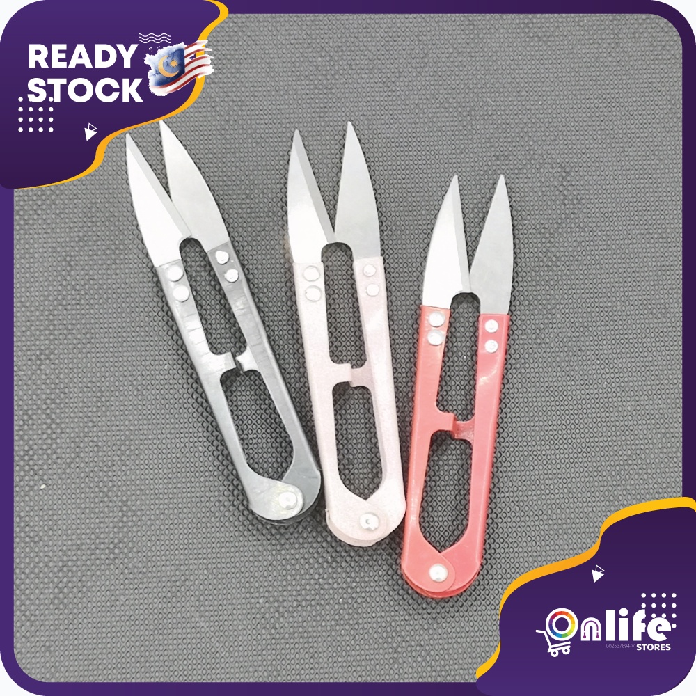[Ready stock] OnlifeStores ﻿stainless steel u shape cutting scissors ...
