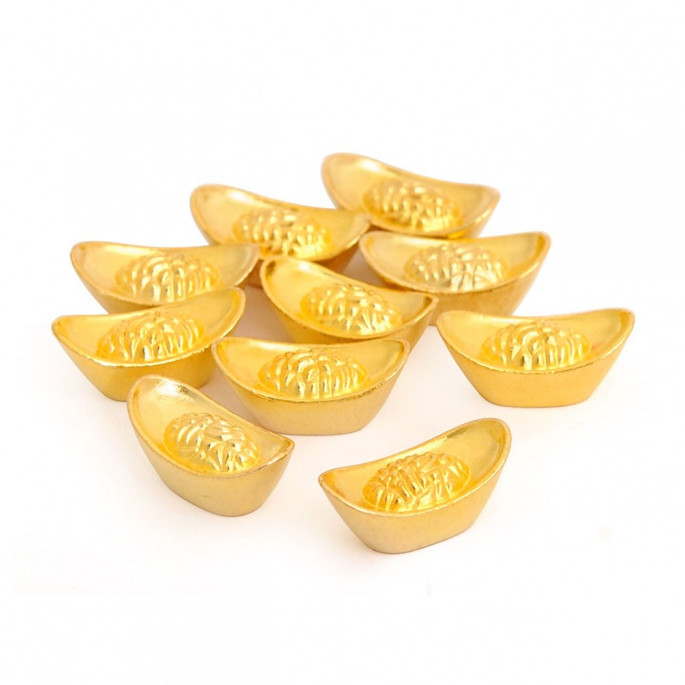 Mini Gold Ingots (10's/Pack) | Shopee Malaysia