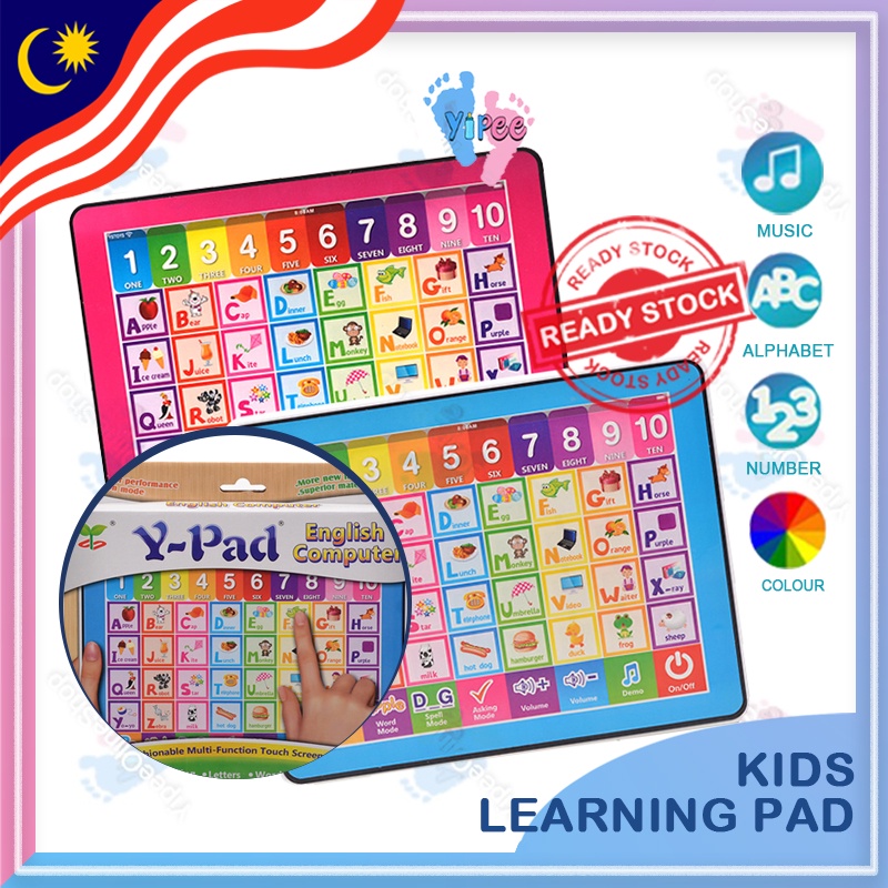 Y-pad English early learning tablet ypad mini tablet pendidikan awal ...