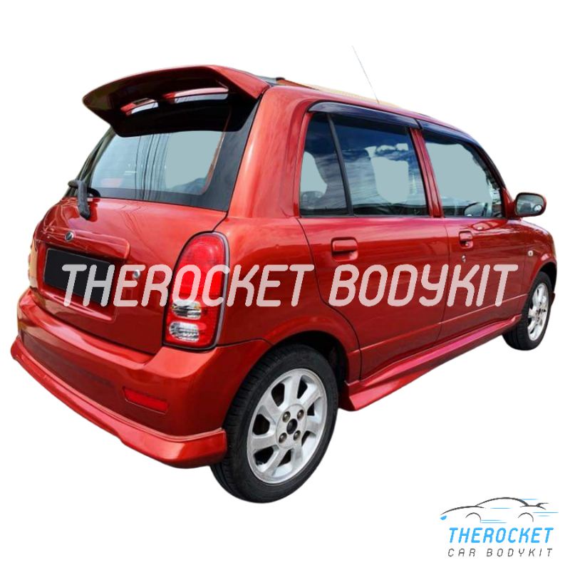 READY STOK!!! Perodua Kelisa OEM V2 Full Skirt Bodykit Material FRP or ...
