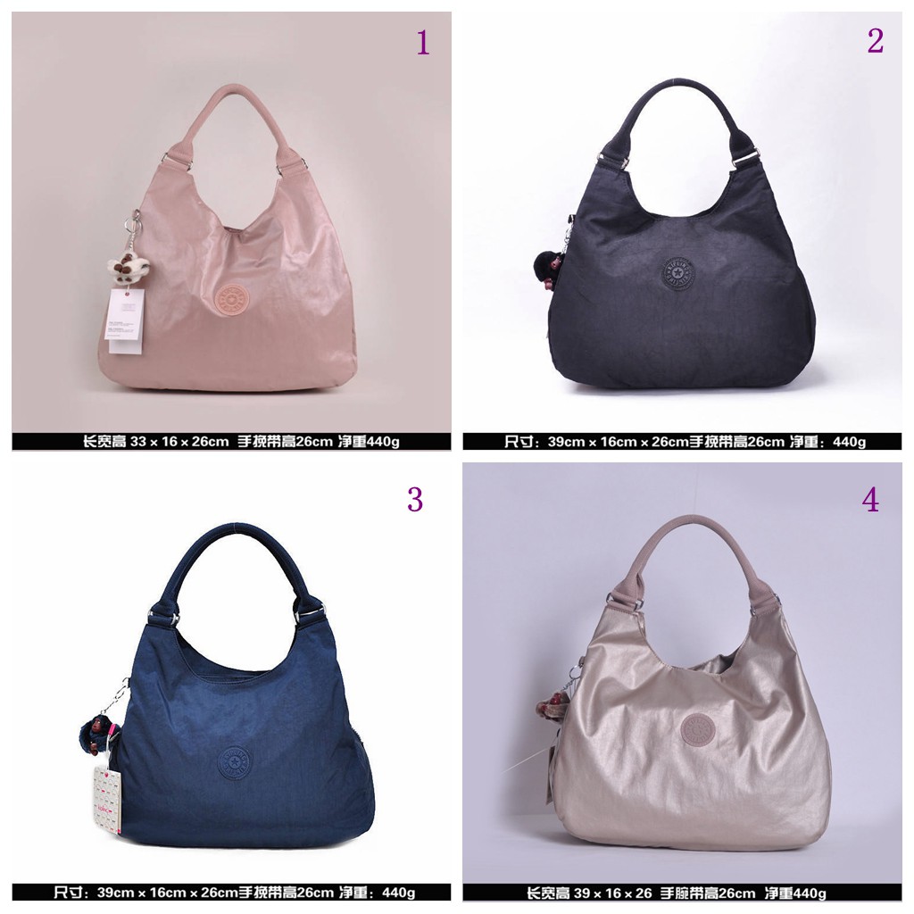 KIPLING canvas shopping fashion shoulder bag tote bag travel bag ...